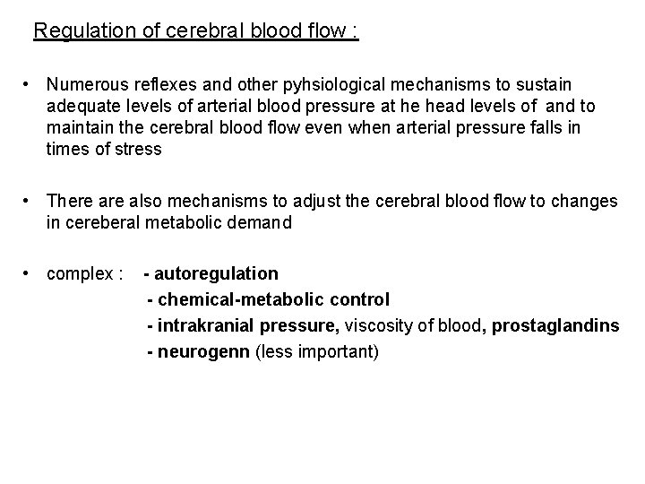 Cerebrovascular Disease Cerebral Circulation Willis Arterial Circle Carotic