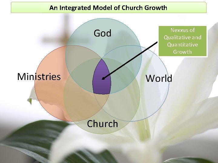 An Integrated Model of Church Growth God Ministries