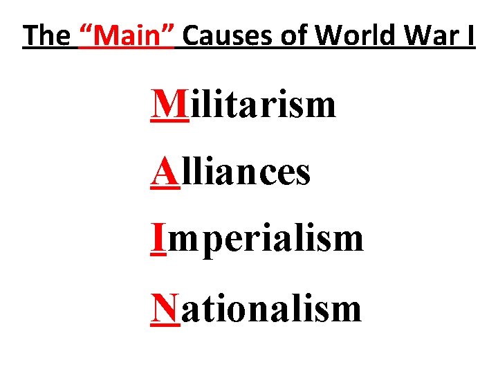 Unit 11 World War I Its Aftermath 1914