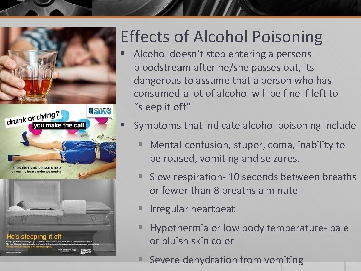 Harmful Effects of Alcohol Use Chapter 22 Lesson