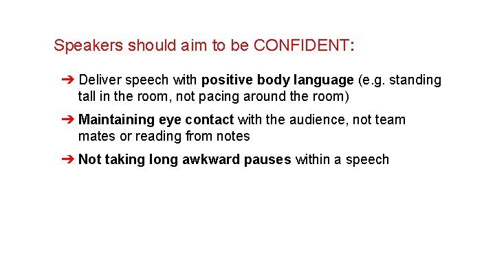 Guide on Style in Schools Debating There is