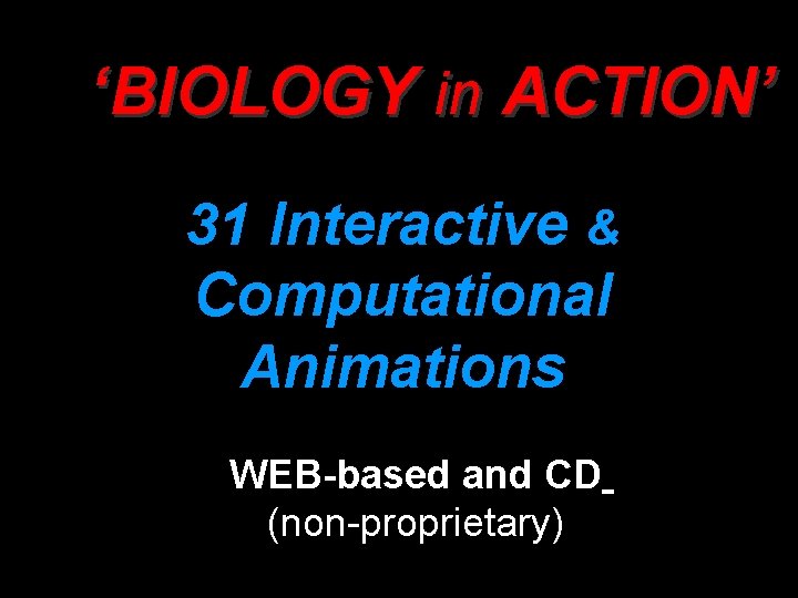 Biology Inquiry with Invertebrates Charlie Drewes Ecology Evolution