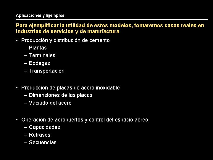 Modelos de Decisiones Clase 1 Introduccin a Modelos