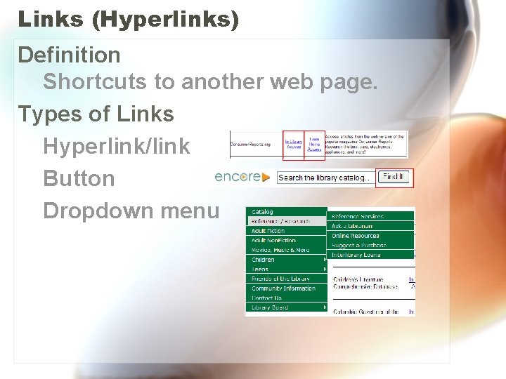 Google Yahoo and More Internet and Searching Basics
