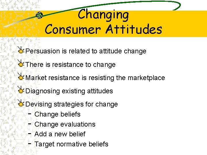 Chapter 5 Attitudes Based on High Consumer Effort