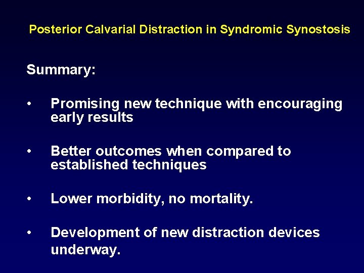 Managing Intracranial Hypertension in Syndromic Craniosynostosis A Report
