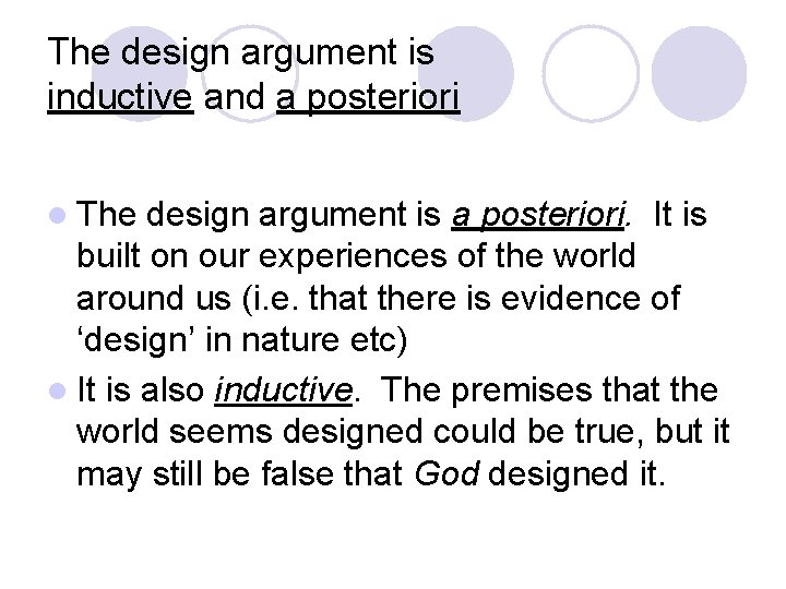 Building foundations in philosophy and getting to know