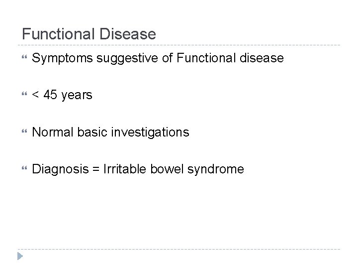 BSG Guidelines 2003 for the Investigation of Chronic