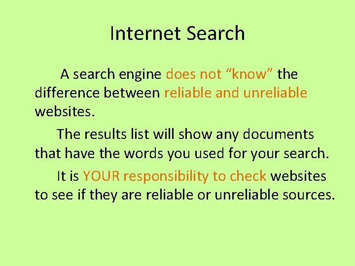 Evaluating Sources and Making Source Cards Infohio org