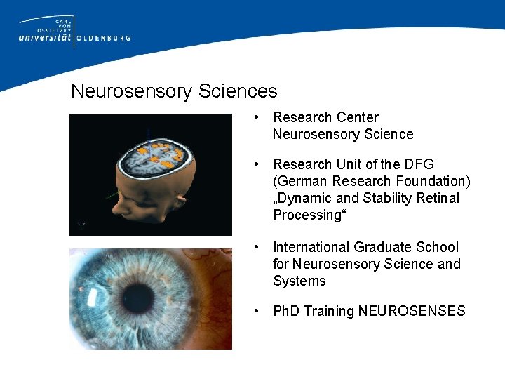 University of Oldenburg Facts and Figures Campus Haarentor