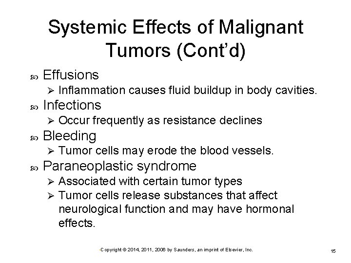 Chapter 20 Neoplasms and Cancer Introduction Terminology Differentiation