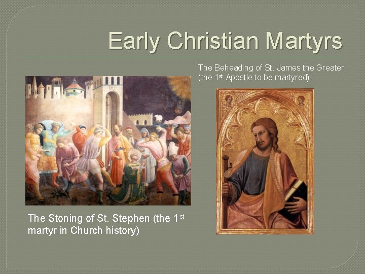 The Early Church 0 500 AD The time