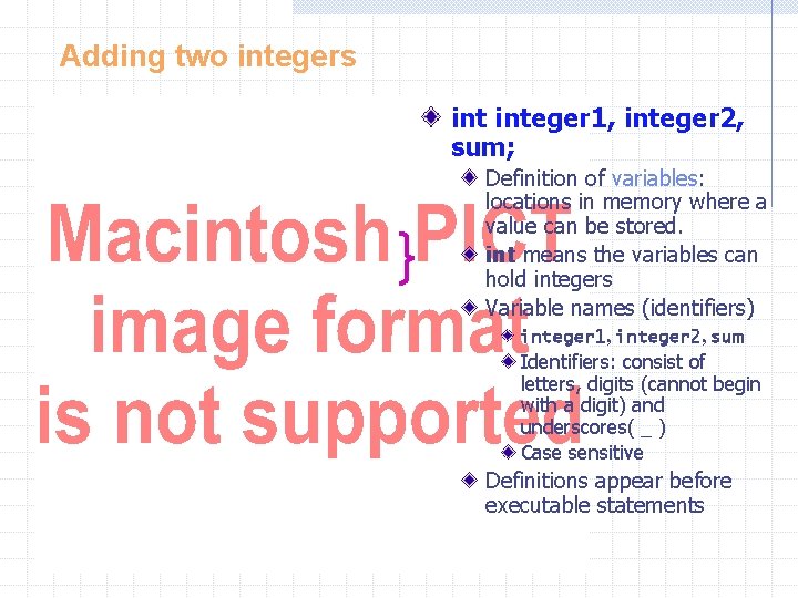Lecture 2 Introduction to C Programming OBJECTIVES In