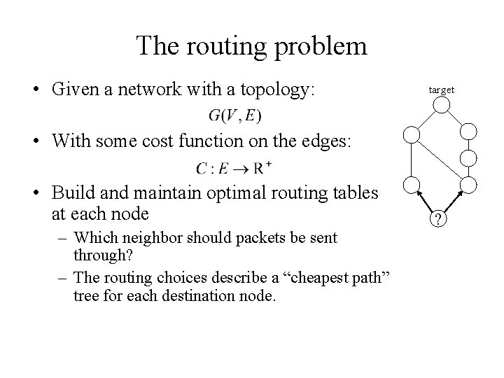 LSRP Local Stabilization in Shortest Path Routing Hongwei