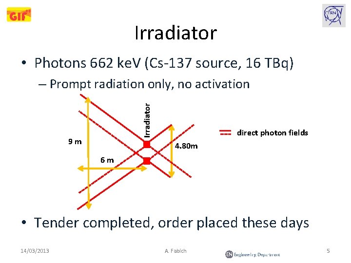 The Next Generation of a Gamma Irradiation Facility