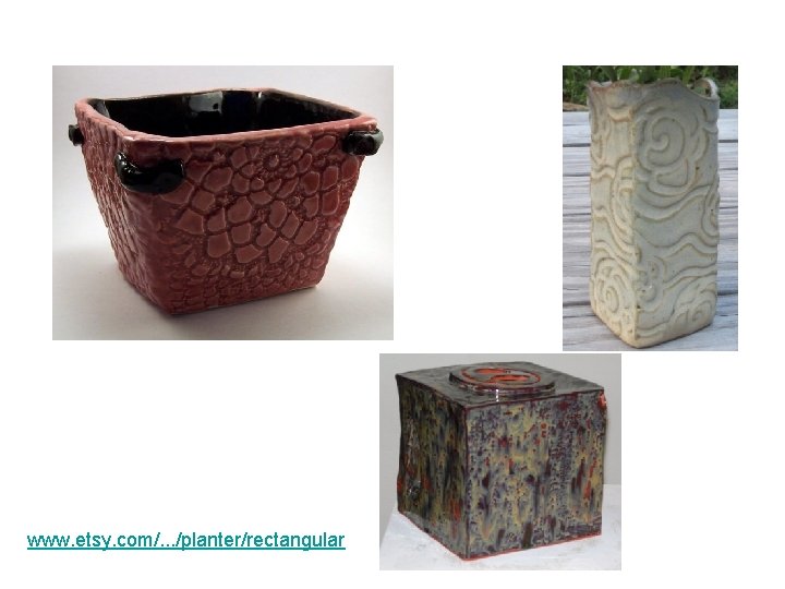 Slab Boxes made from flat pieces of clay