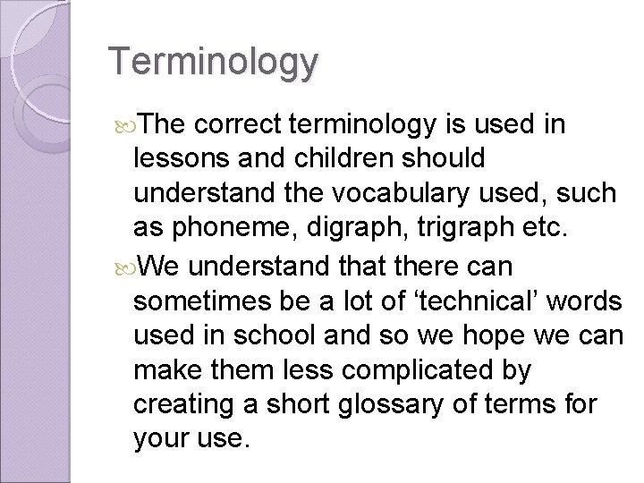 Teaching children to read through Phonics 23 rd