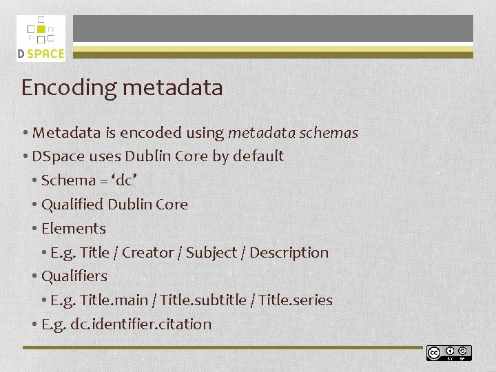 May 2 2013 An introduction to DSpace Module