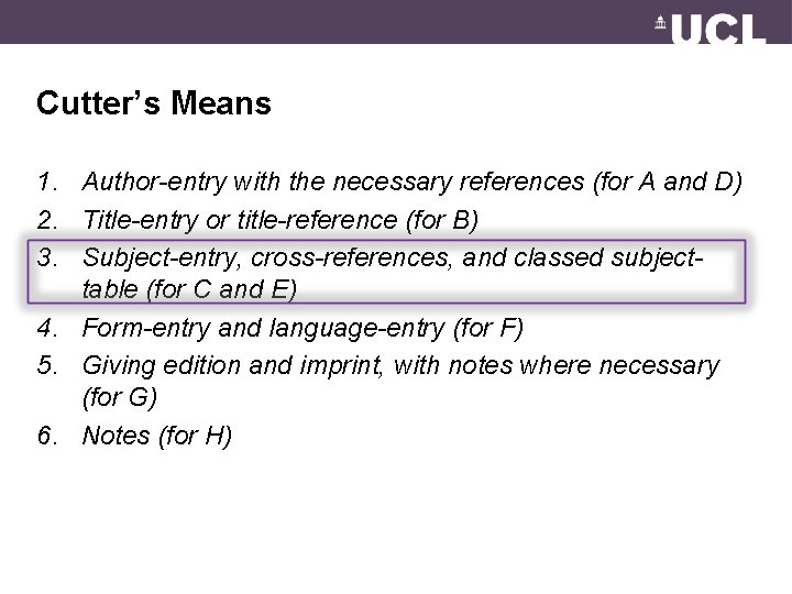 Classifying the Feminist Library collection Anne Welsh Lecturer