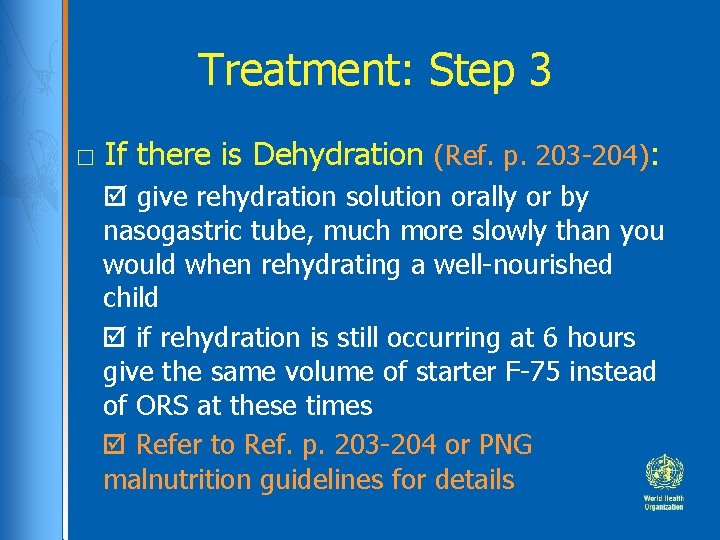 Chapter 7 Severe Malnutrition Case study Kobi a