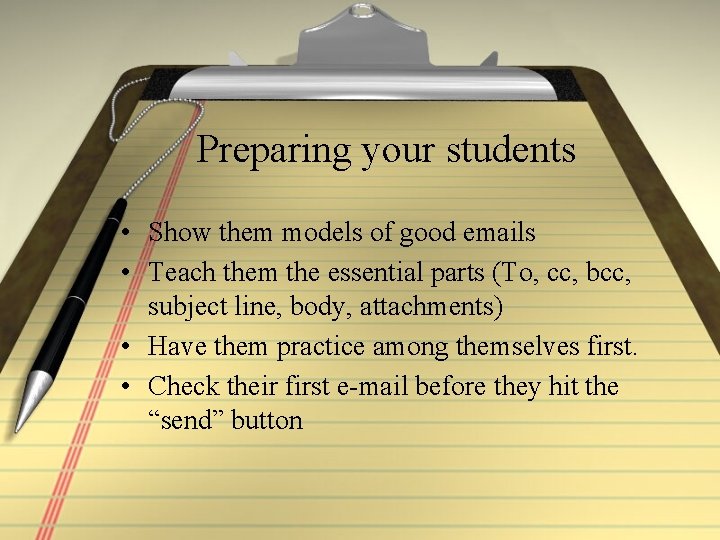 The DOs and DONTs for using email keypals
