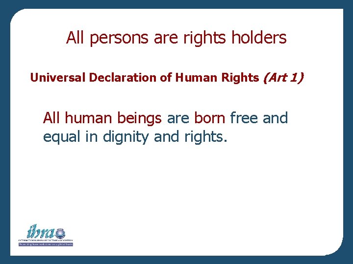 Giving Rights Life Blood Universal Access to Health