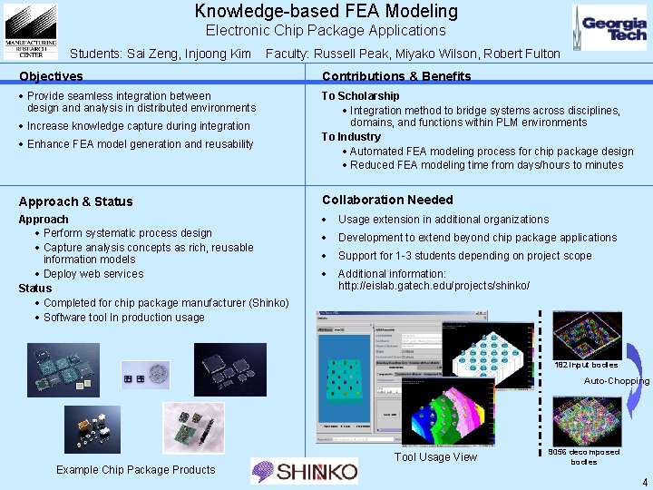 Developing a DesignSimulation Framework A Workshop with CPDAs