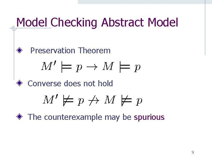 SAT Based AbstractionRefinement in ModelChecking Ofer Strichman Joint
