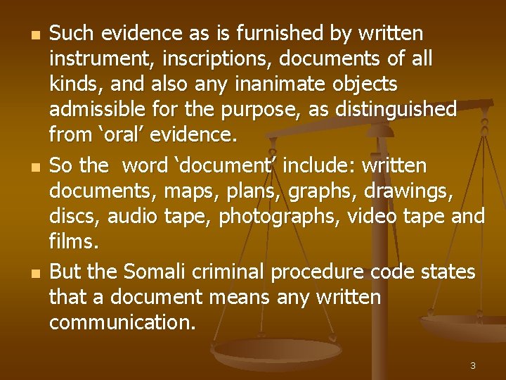Law of Evidence DOCUMENTRY EVIDENCE 30112014 1 Documentary