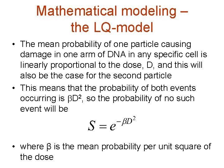 Clinical radiobiology normal tissue and fractionation Categories of