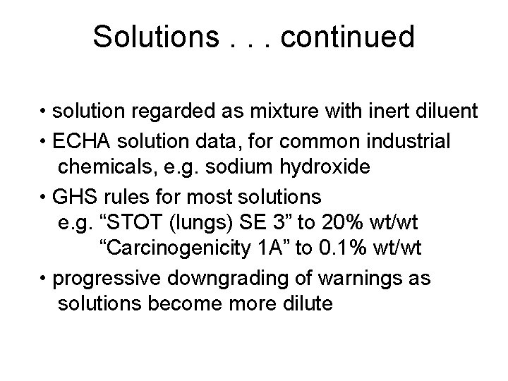 Risk assessment and the latest developments in Risk