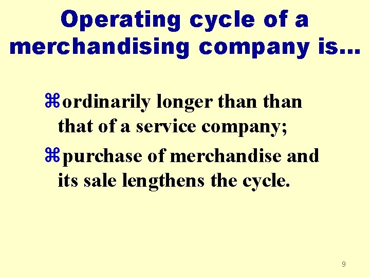 Chapter 5 1 Chapter 5 Merchandising Operations After