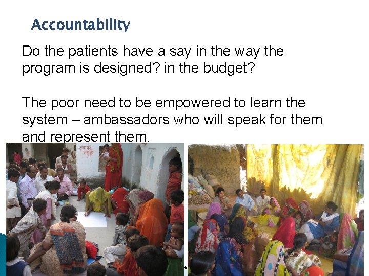 Community patient perspectives in addressing poverty Addressing poverty