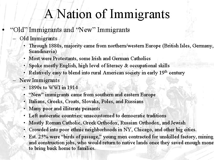 Immigration A Study in Political Cartoons A Nation