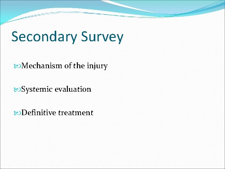 ABCs Evaluation of Trauma Patient By Dr Mahmoud