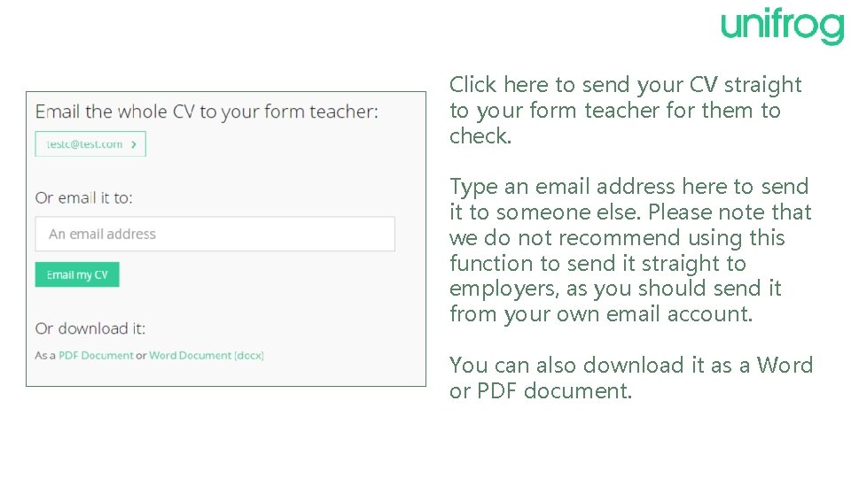 How to use the CV Tool The Benefits