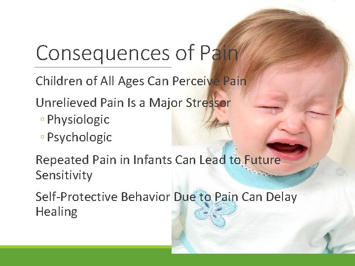 Chapter 5 PAIN ASSESSMENT AND MANAGEMENT IN CHILDREN
