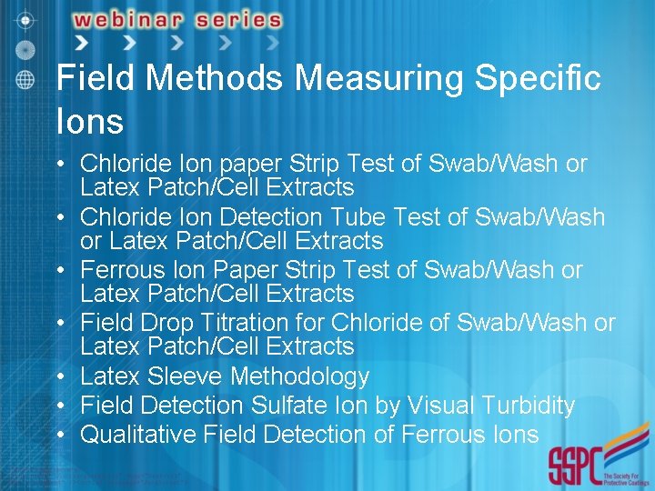 New Methods for Testing and Extraction of Soluble