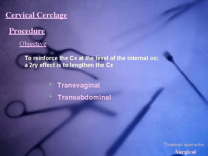 Definition Inability of the uterine cx to retain