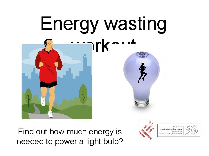 Energy wasting workout Find out how much energy