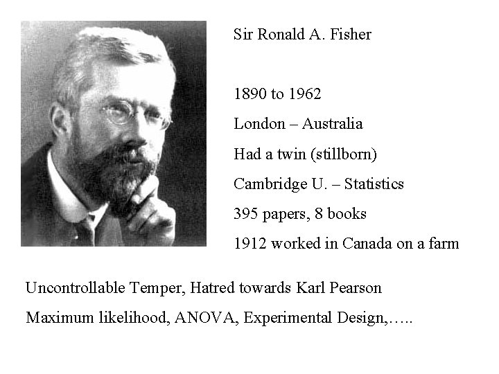 Animal Breeding Biography A Series of Events in