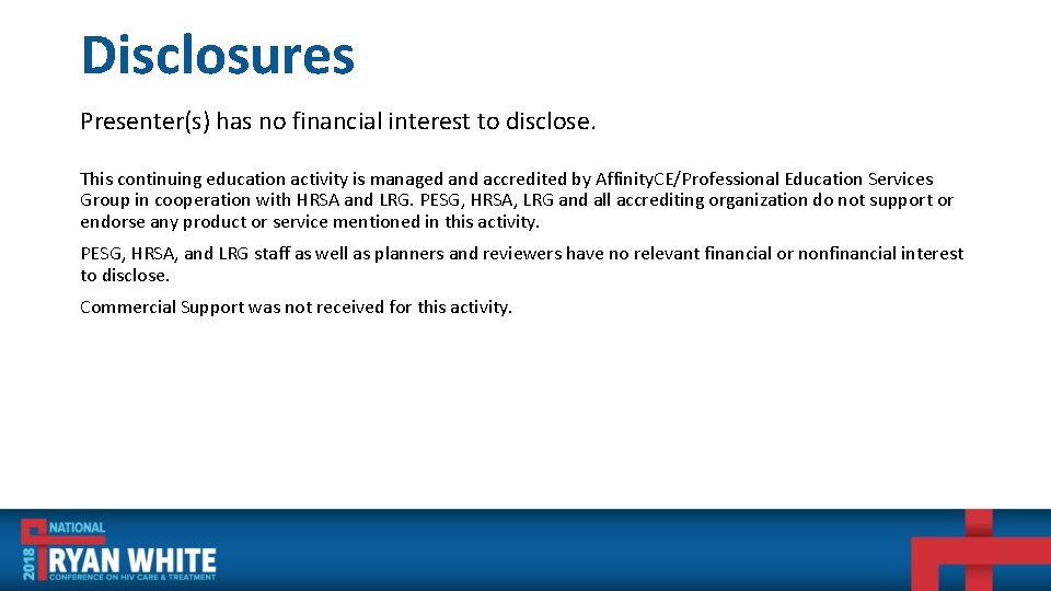 Learning Objectives At the conclusion of this activity