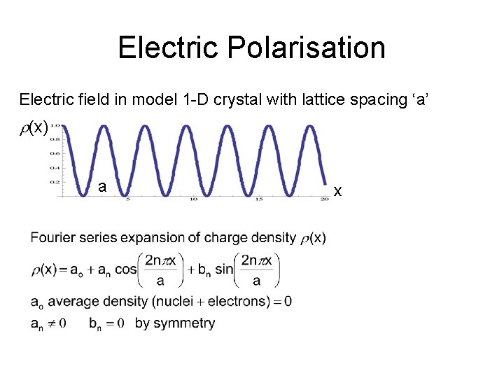 Dielectrics What is the macroscopic average electric field