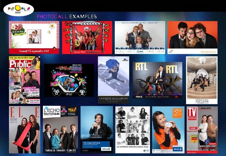 PRESENTATION ONE TOUCH TOUCH SCREEN Thumbnails display Previous