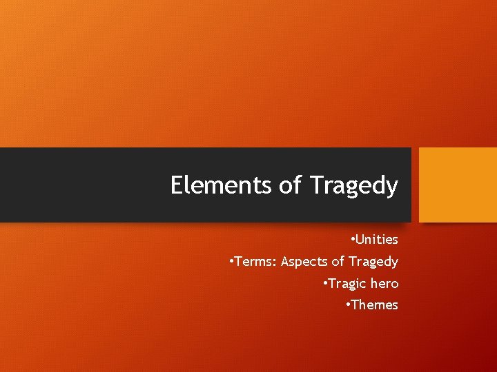 Sophocles Greek Tragedy and Oedipus the King An