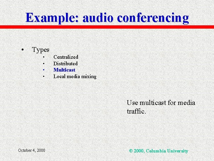 Multimedia Communication Applications What it means What can