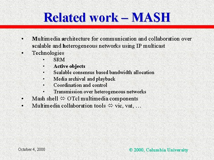 Multimedia Communication Applications What it means What can