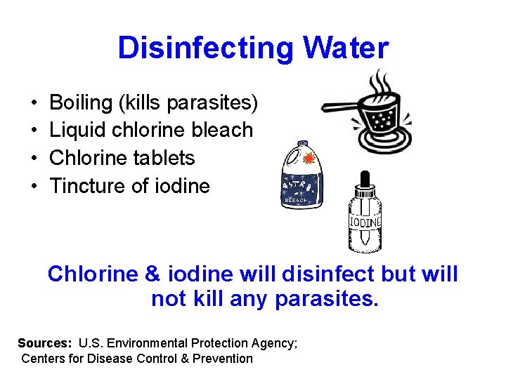 Keeping Food Water Safe After a Disaster Today