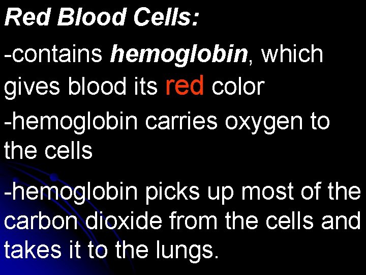 Lesson 13 What is blood made of In