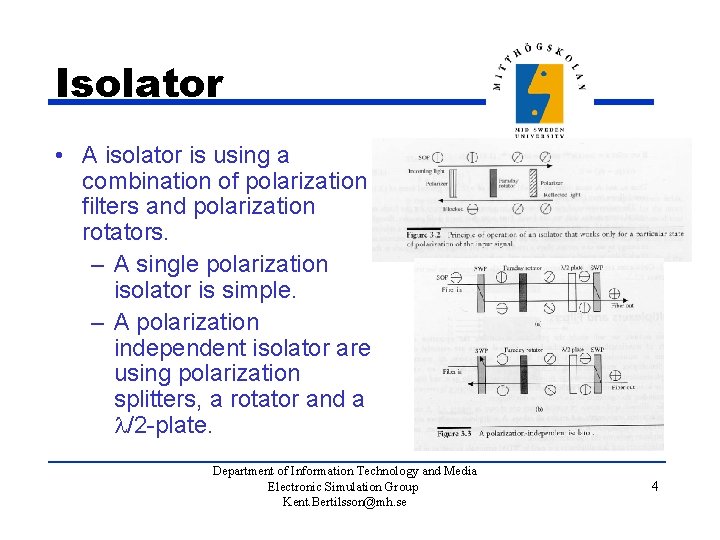 Devices Couplers Isolators and Circulators Multiplexers and Filters